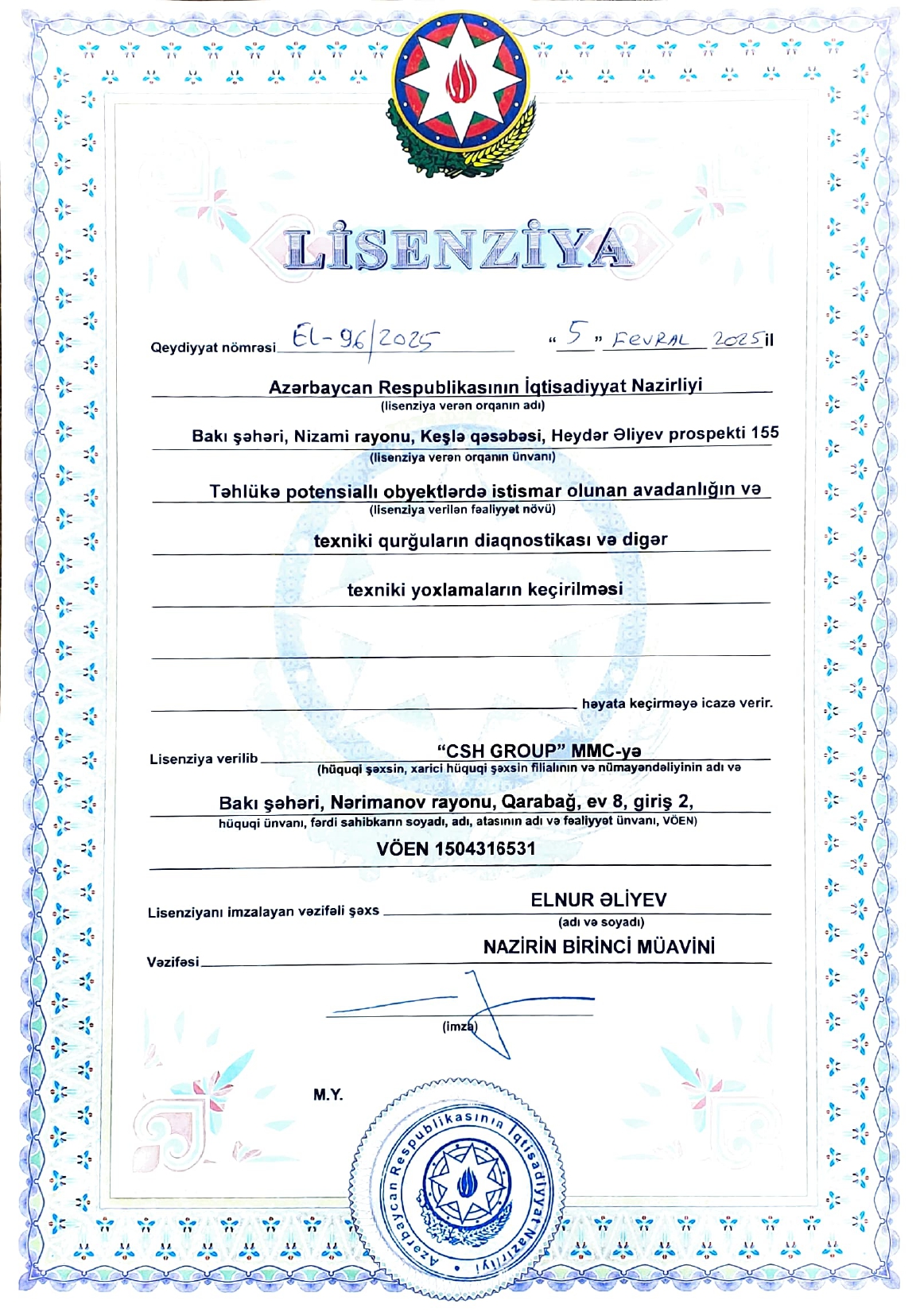 Haqqımızda | CSHGroup.az